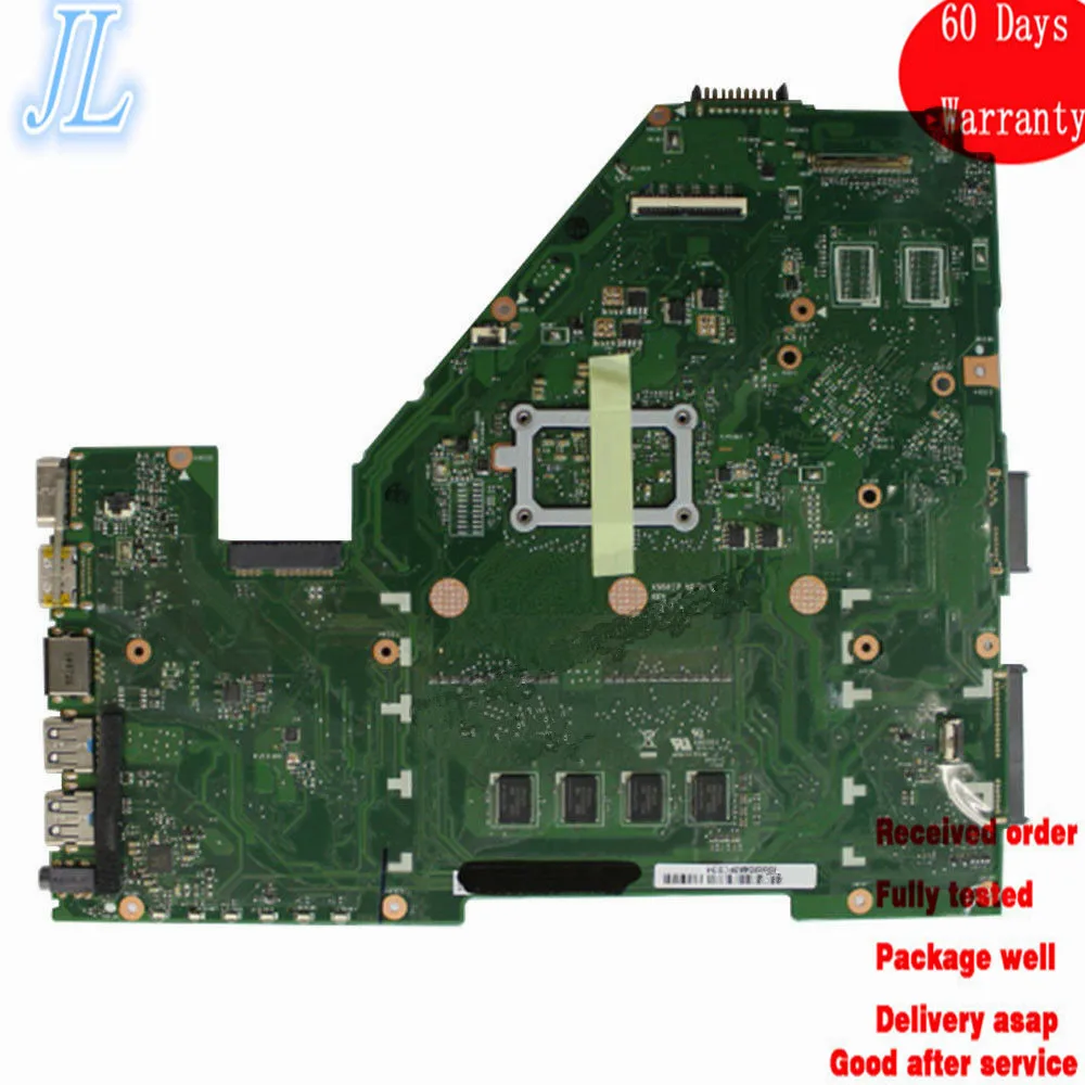 Laptop anakartlar Asus X550E X550EP Laptop anakart A4-5000 CPU % 100% ...