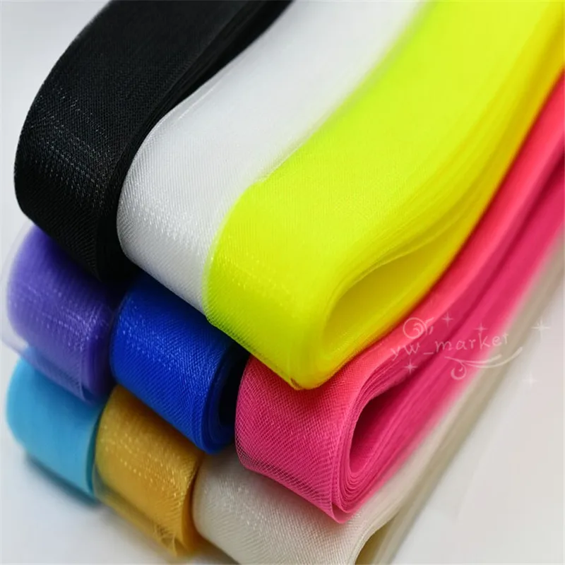 2cm-10cm-Soft-Crinoline-for-wedding-dress-horsehair-braid-Polyester ...