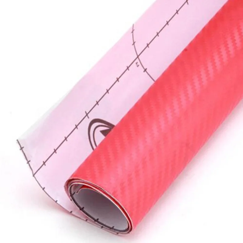 Carbon Fiber Vinyl Car Wrap Sheet Roll Film Car Stickers Decals ...