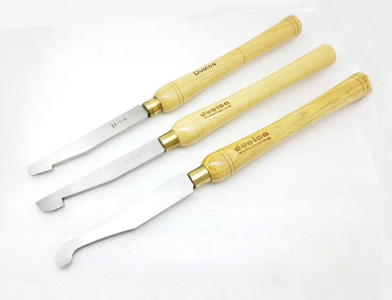 Durable Lathe Chisel Wood Turning Tool Scraper Woodworking Tool 3 type ...