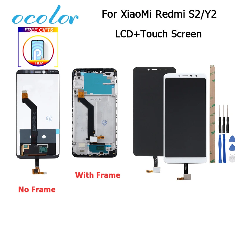 ocolor For XiaoMi Redmi S2 LCD Display and Touch Screen With Frame 5.99 ...