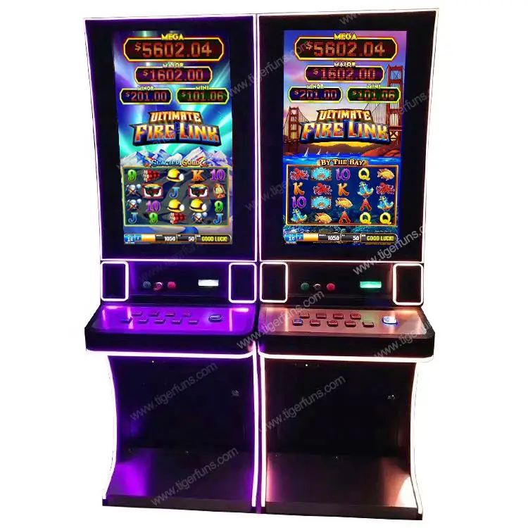 Newest Vertical Touch Screen Ultimate Fire Link Jackpot Video Slot Game ...