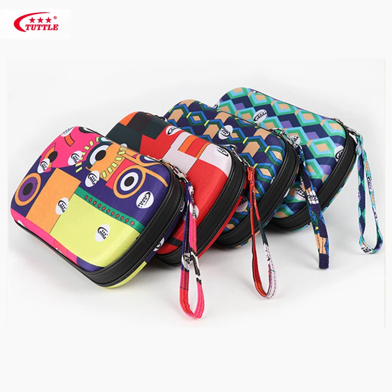 Tuttle Multicolor Pattern Fashion Table Tennis Racket Bag Large Square ...