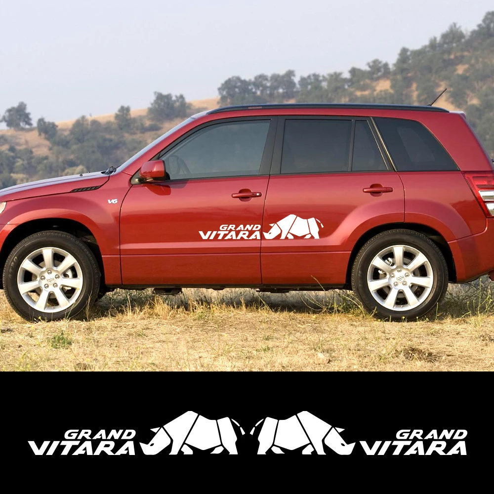 2pcs-Door-Body-4X4-OFF-ROAD-Car-Stickers-for-Suzuki-Grand-Vitara-AT-MT ...