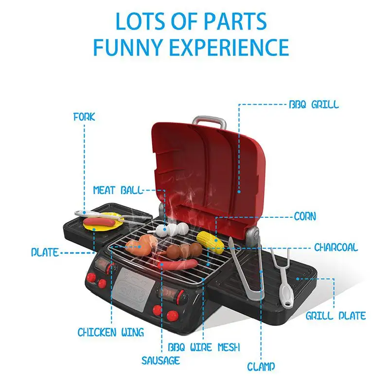 FTL™ Barbecue Pretend Play Set - FunToyLab