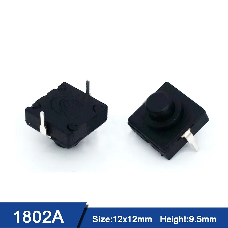 Joying Liang Strong Flashlight On And Off 1802a 2 Pin Power Switch Push ...