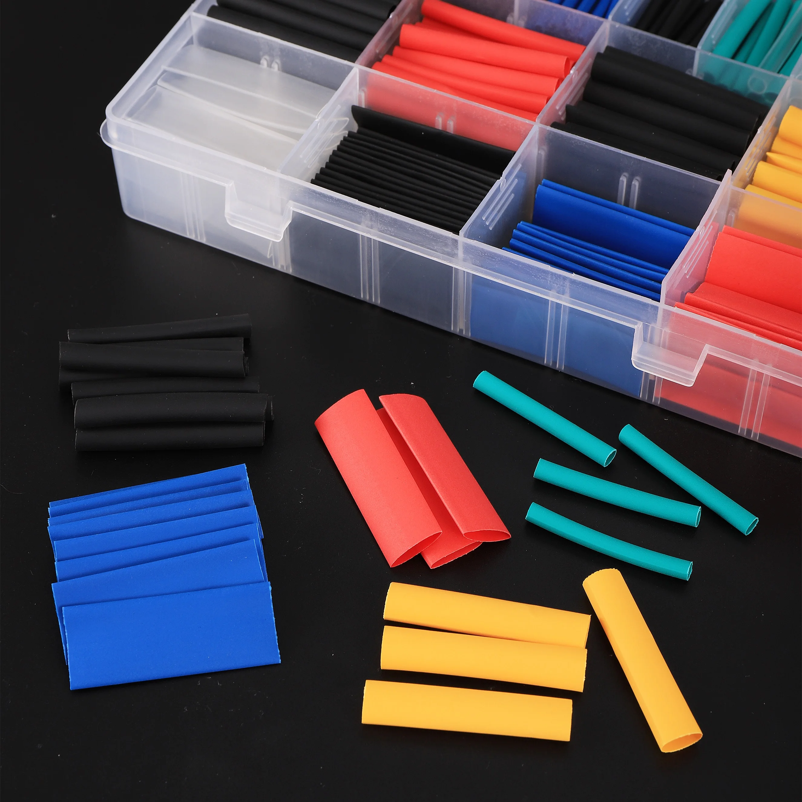 Tube thermorétractable,Kit de tubes thermorétractables,gaine d ...