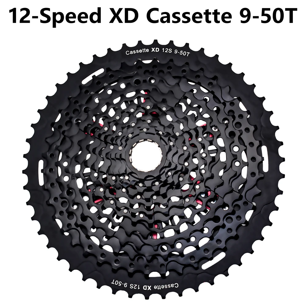 MTB 12 Speed SRAM XD Cassette Sprocket 9 50T MTB bike freewheel fits ...