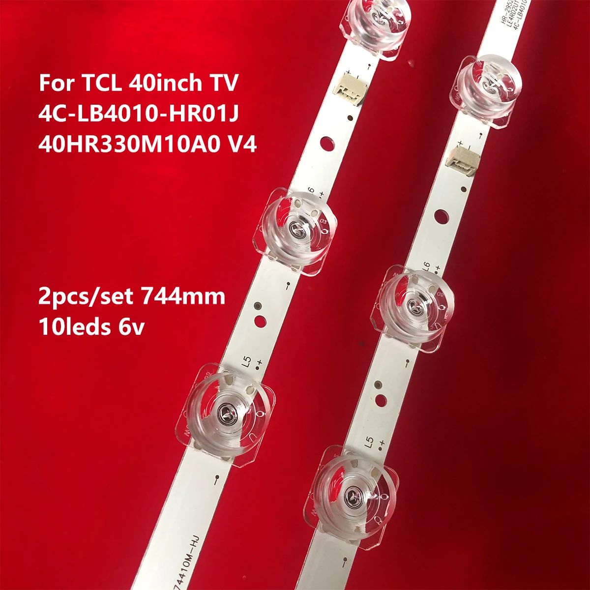 Tira-Backlight-para-TCL-40A260-10LED-40F6F-40L2F-40D6-10X2-40S6500S ...