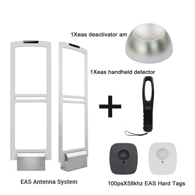 Tienda de ropa alarma anti robo sistema puerta 58 khz am eas puerta de ...