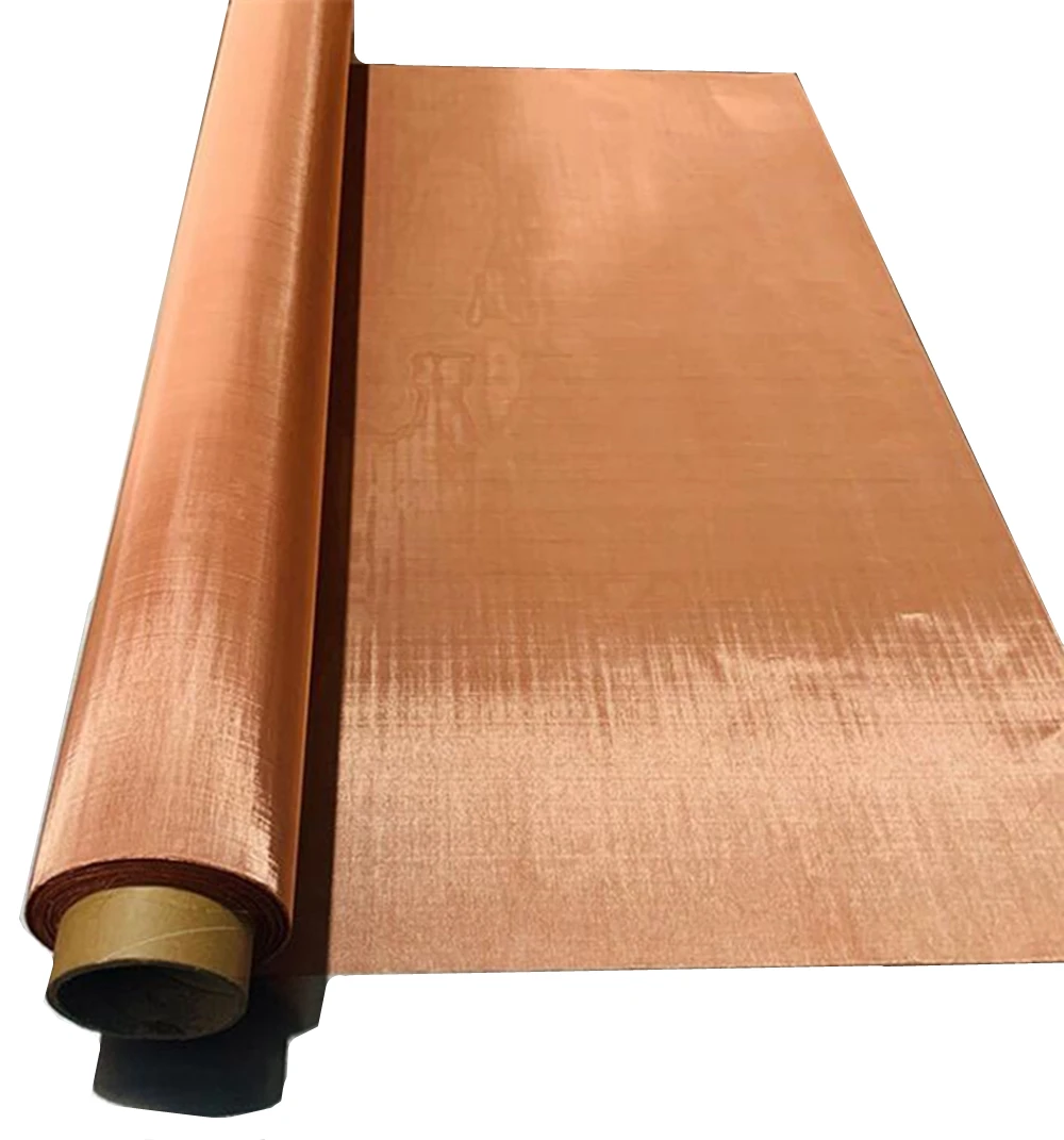 Rolled-up-Pure-Copper-Gauze-200-Mesh-Window-Screen-Dense-Filter-EMF ...