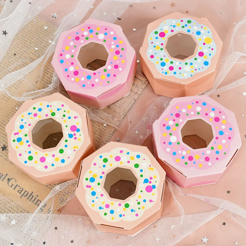 Boxes Shipping Donuts | Donut Shaped Candy Box | Donut Paper Candy Box ...