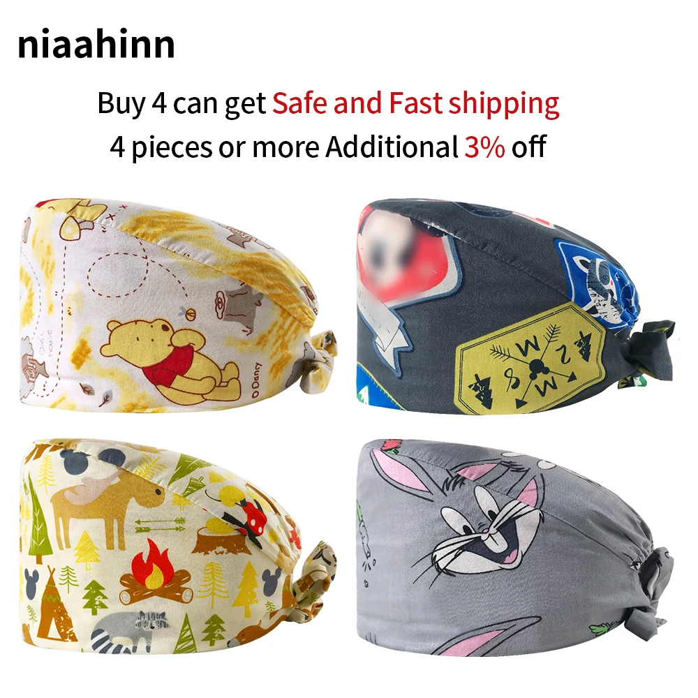 Unisex-Pharmacy-Hat-Practical-Medical-Surgical-Cap-Surgery-Hat-Doctor ...