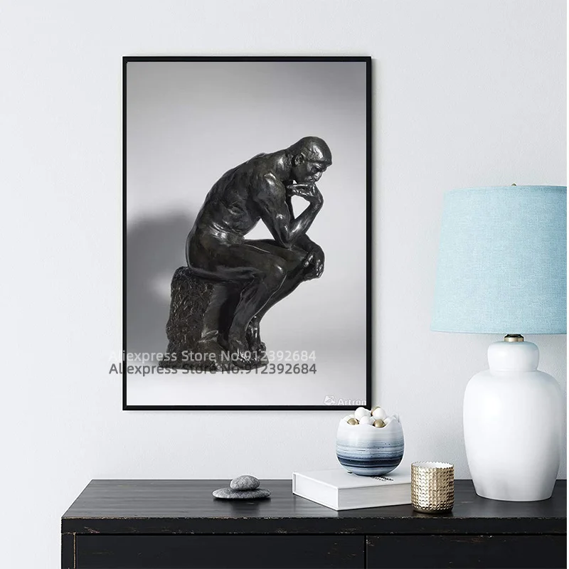 Gates Of Hell Rodin Poster