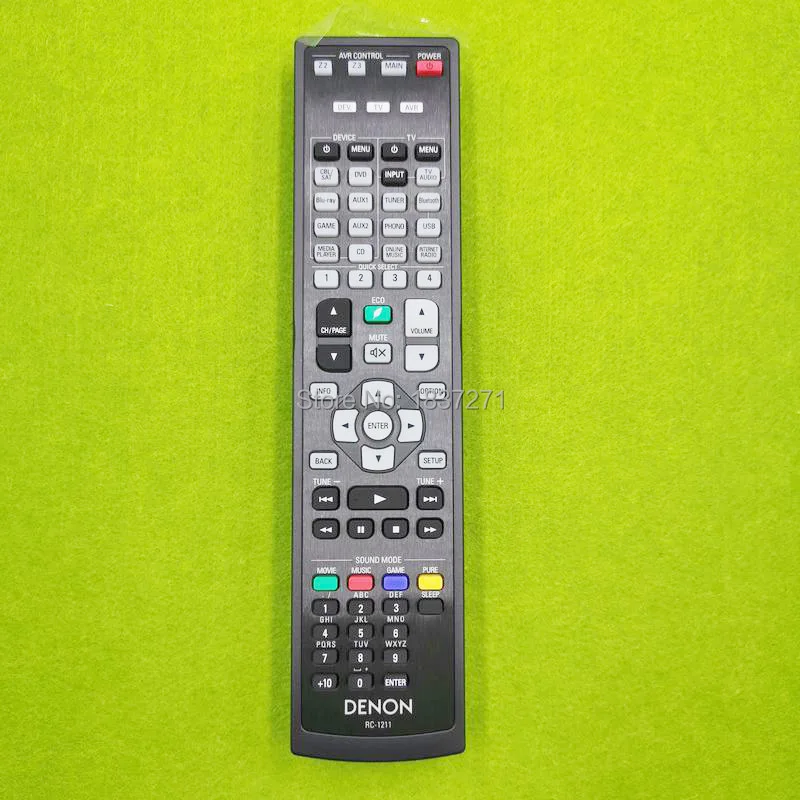 Original Remote Control Rc-1211 For Denon Avr-x4300w Avr-x5200 Avr ...