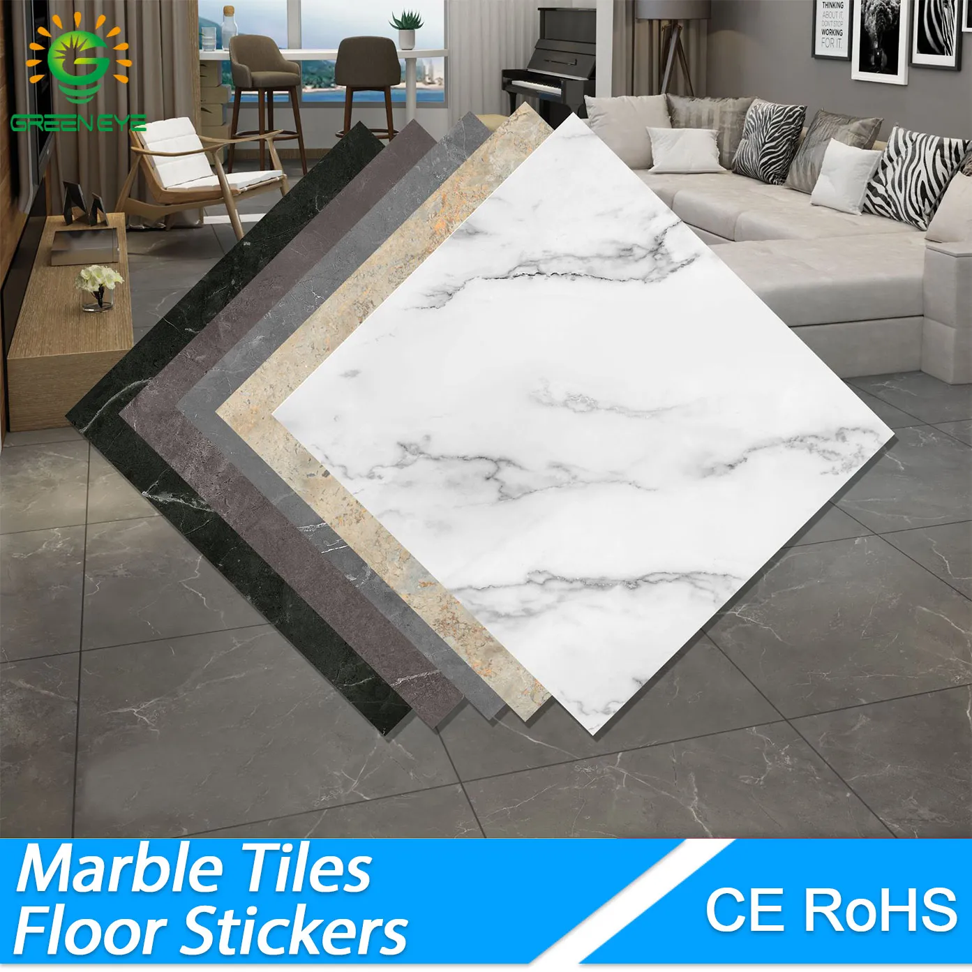 Wall-Sticker-Thick-Self-Adhesive-Tiles-Floor-Stickers-Marble-Bathroom ...