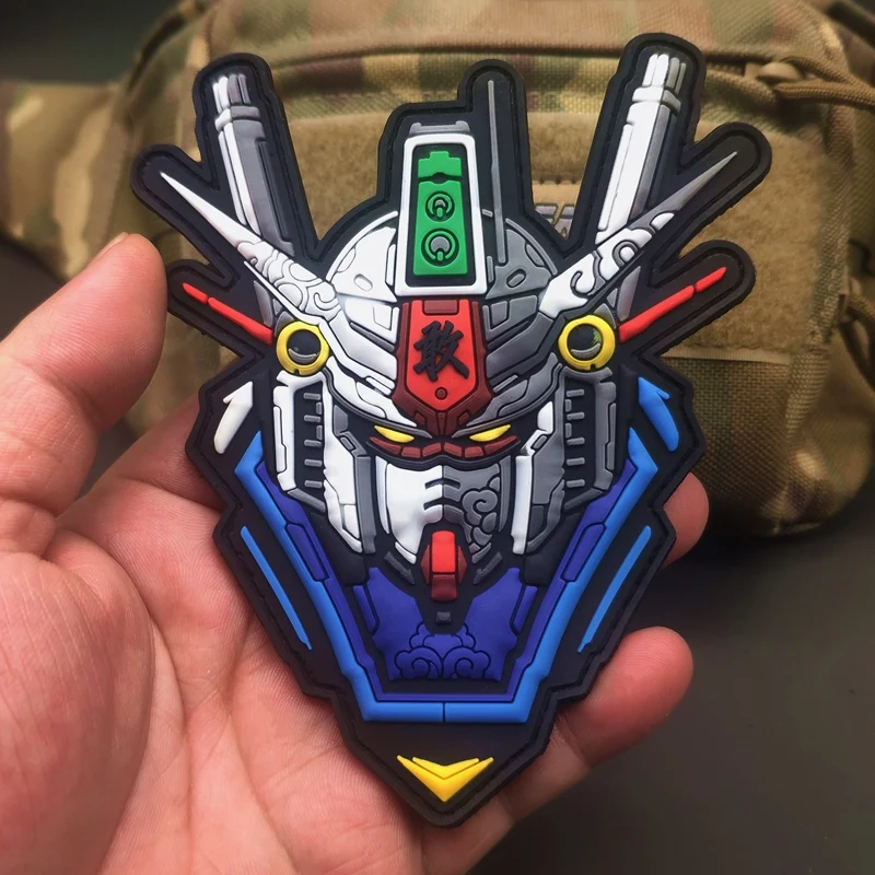 GP01-Dare-GP02-Try-Luminous-3D-PVC-Rubber-Tactical-Patches-Military ...