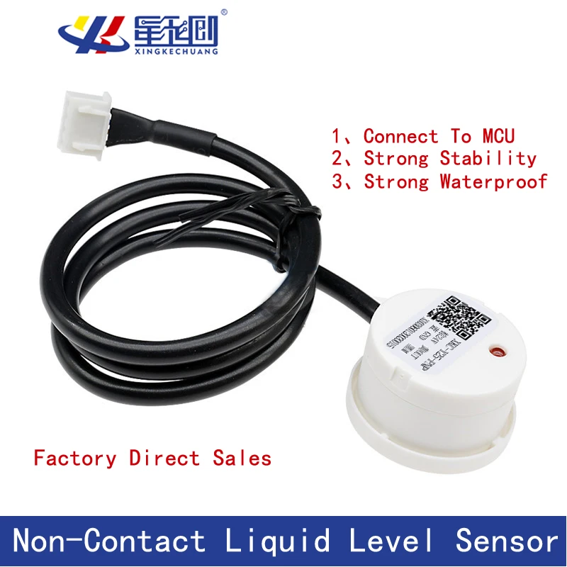Dc5v 12v 24v xkc y25 sensor de nível de água sem contato sensor de nível líquido sensor de ...