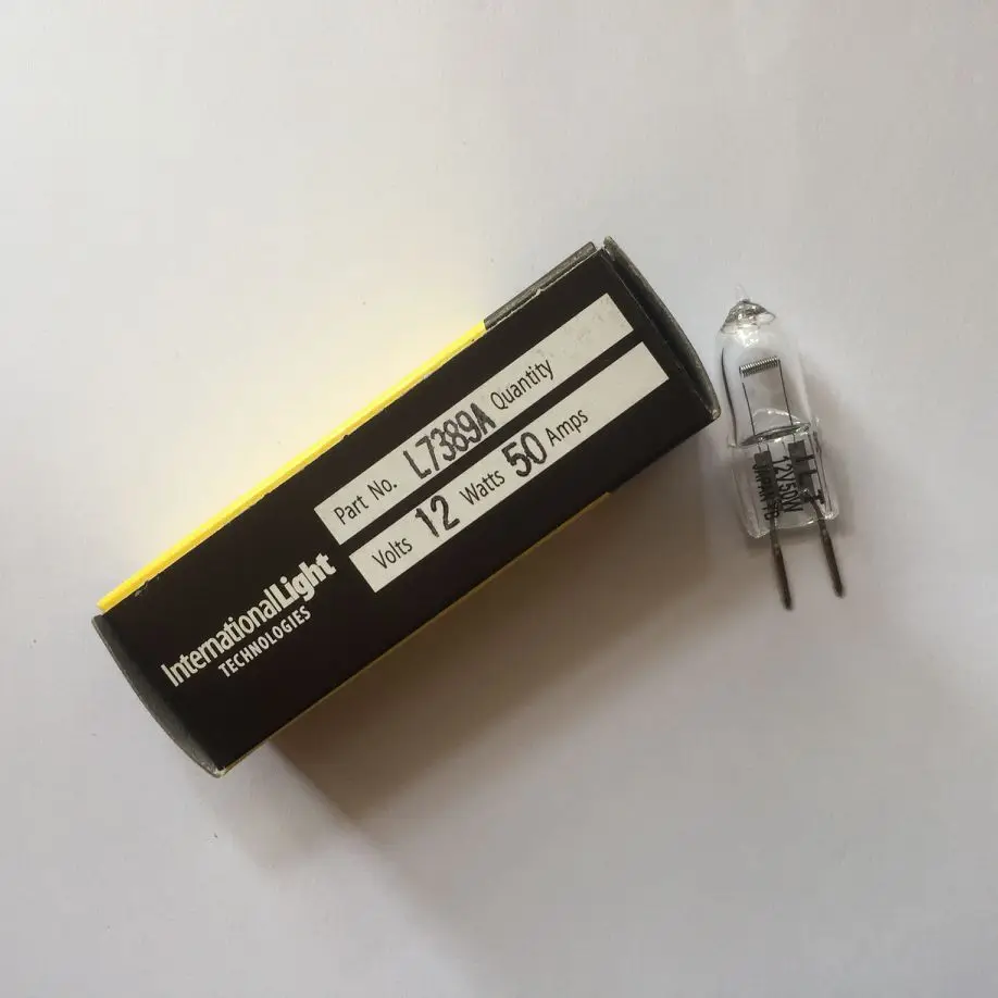 Ilt L7389A 12V50W 顕微鏡ハロゲンランプ、 GY6.35 12 v 50 ワット生化学電球|Halogen Bulbs ...