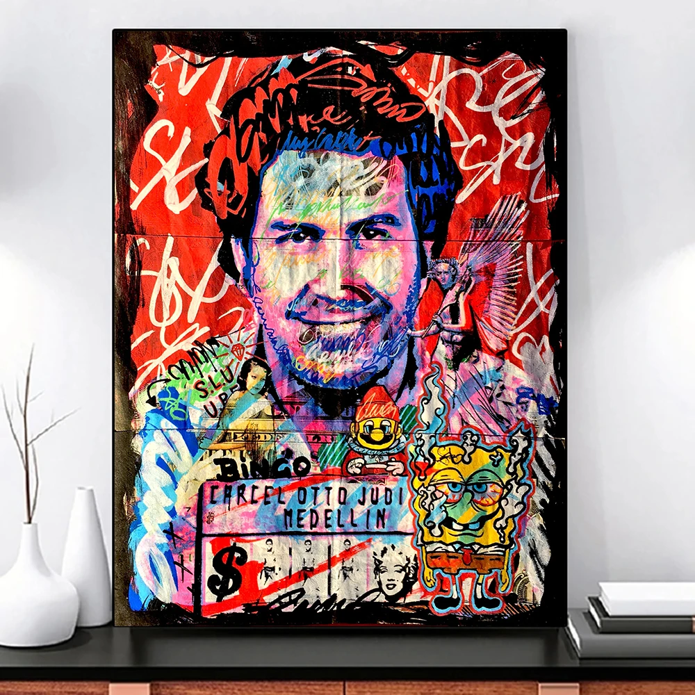 Pablo Escobar Painting