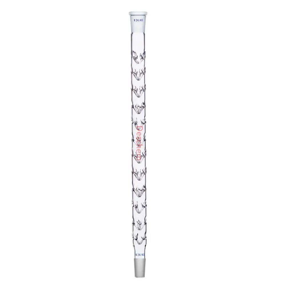 400mm,24/40,Vigreux Distilling Column,Glass Distillation Tube,Lab Glassware