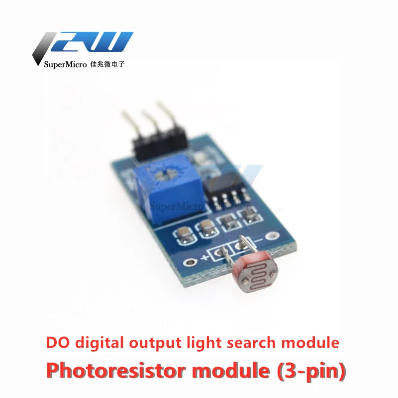 Módulo de sensor fotosensible, detección de luz, fotorresistencia ...