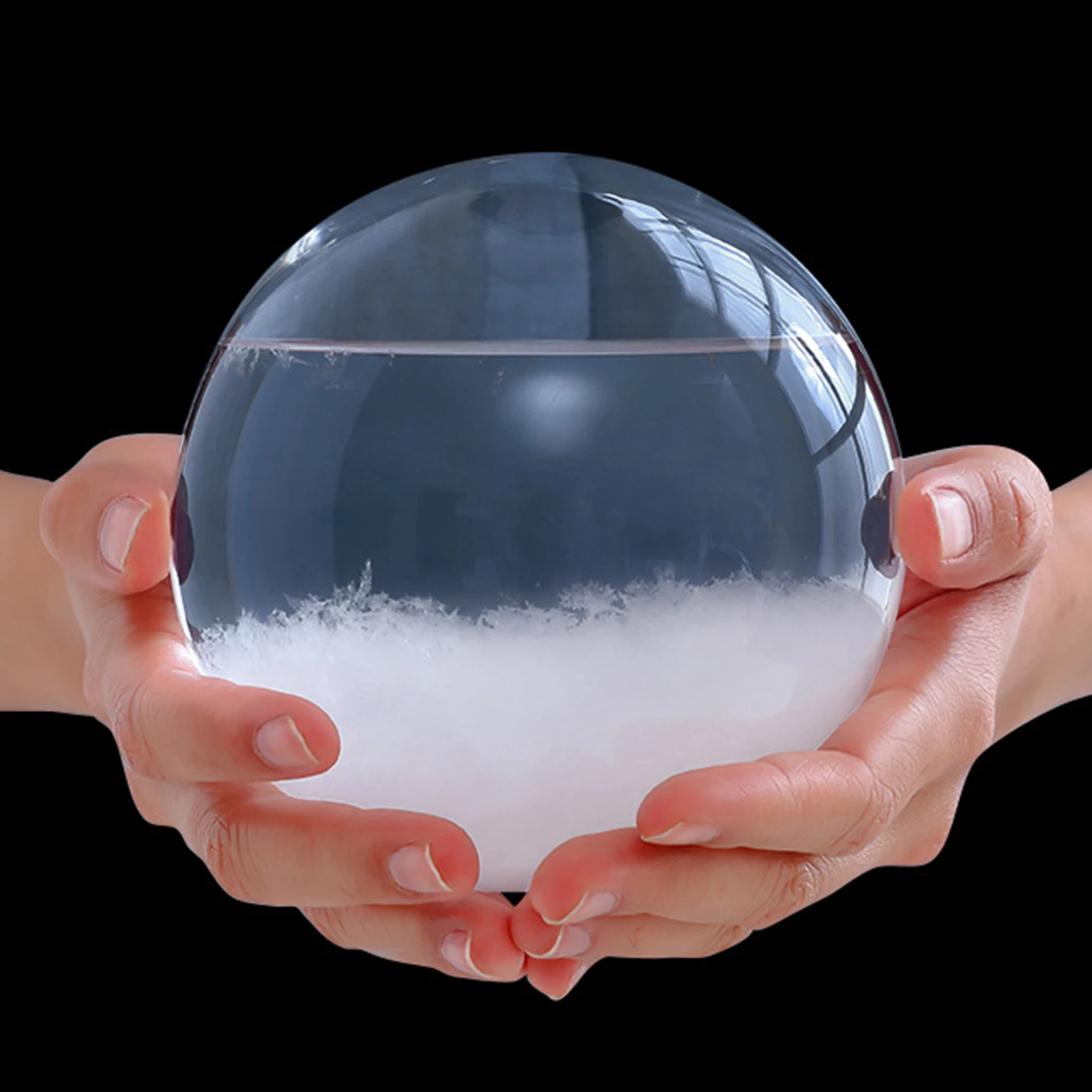 12cm 7 Color Weather Forecast Bottle Creative Glass Ball Clear Moon ...