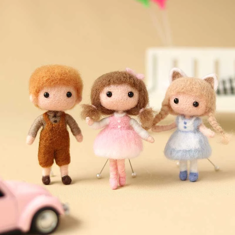 Handmade Felt Doll | atelier-yuwa.ciao.jp