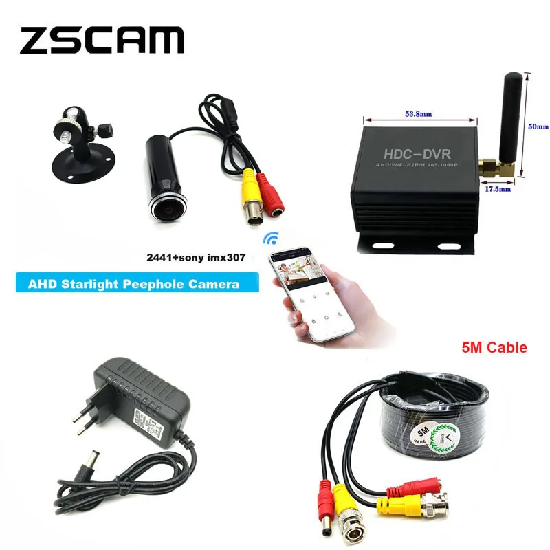 CCTV-1080P-AHD-IMX307-Star-Light-0-0001Lux-2MP-Camera-H-265-P2P-1080P ...