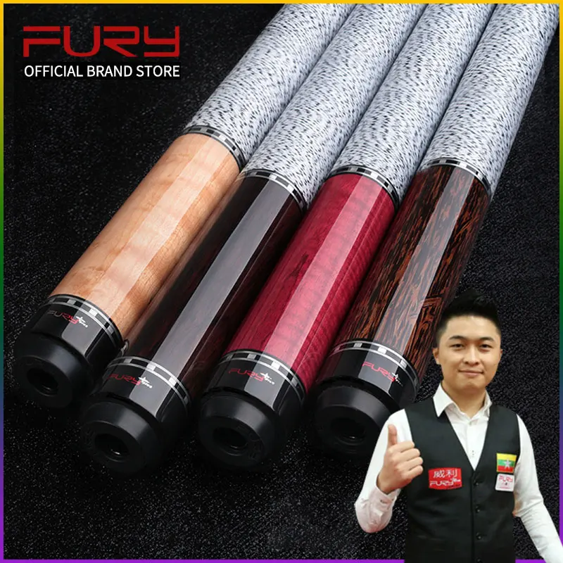 Fury-NT-Billiard-Pool-Cue-13mm-Tip-Canadian-Maple-Shaft-Center-Joint ...