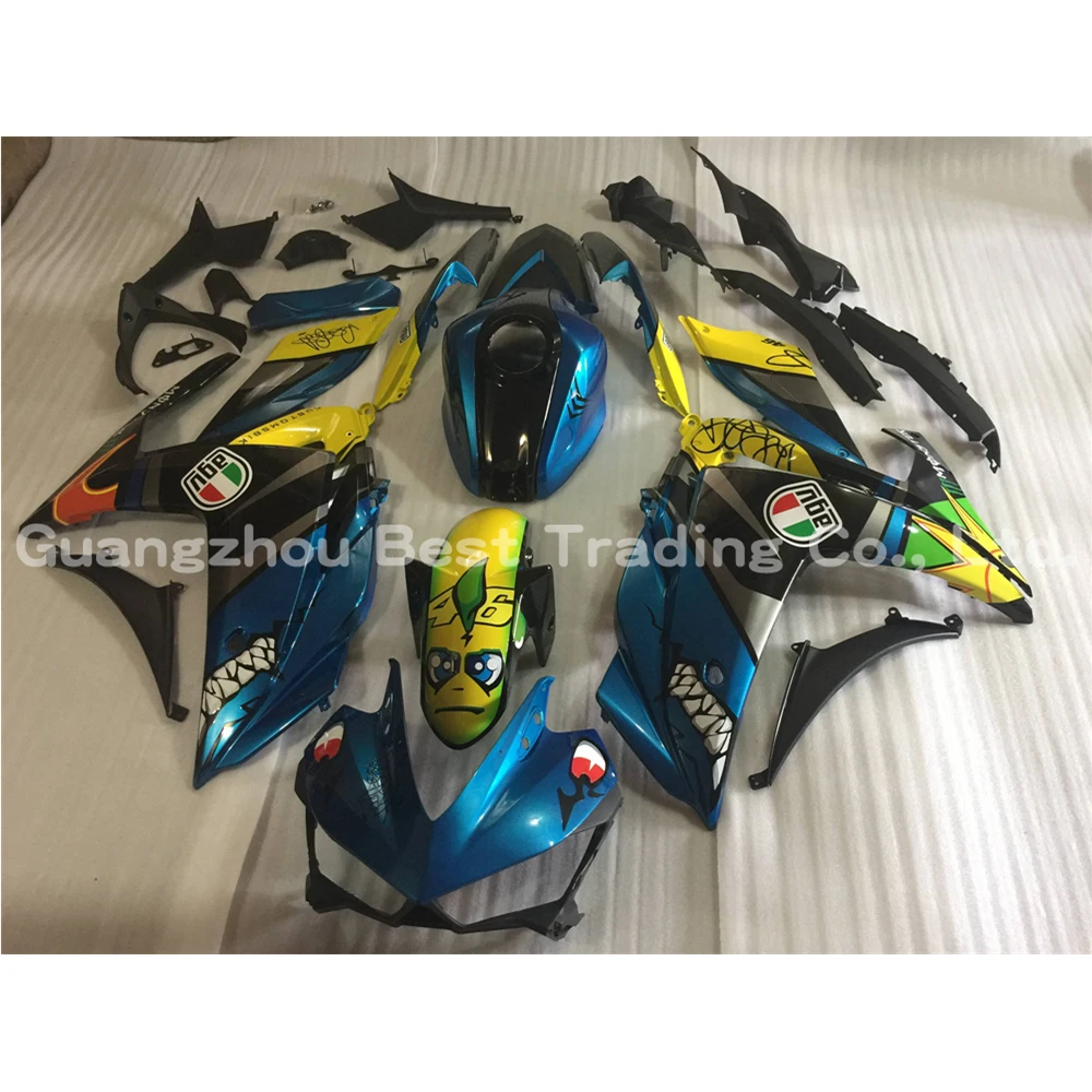 Shark Painting Motorcycle Injection Fairing Kit Cowl Complete Bodywork ...