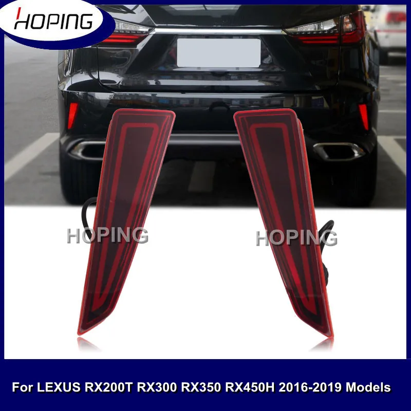 Hoping-2PCS-LED-Rear-Bumper-Reflector-Light-Driving-Light-Brake-Light ...