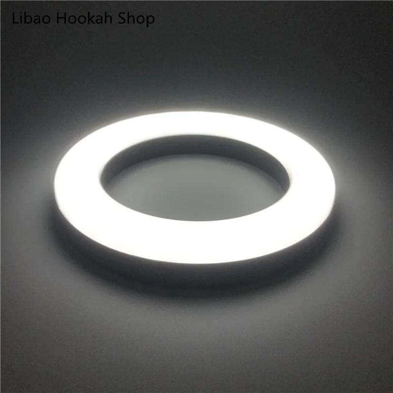 Chicha,Shisha Hookah LED Light RGB, plaque ronde 160MM, accessoires de ...