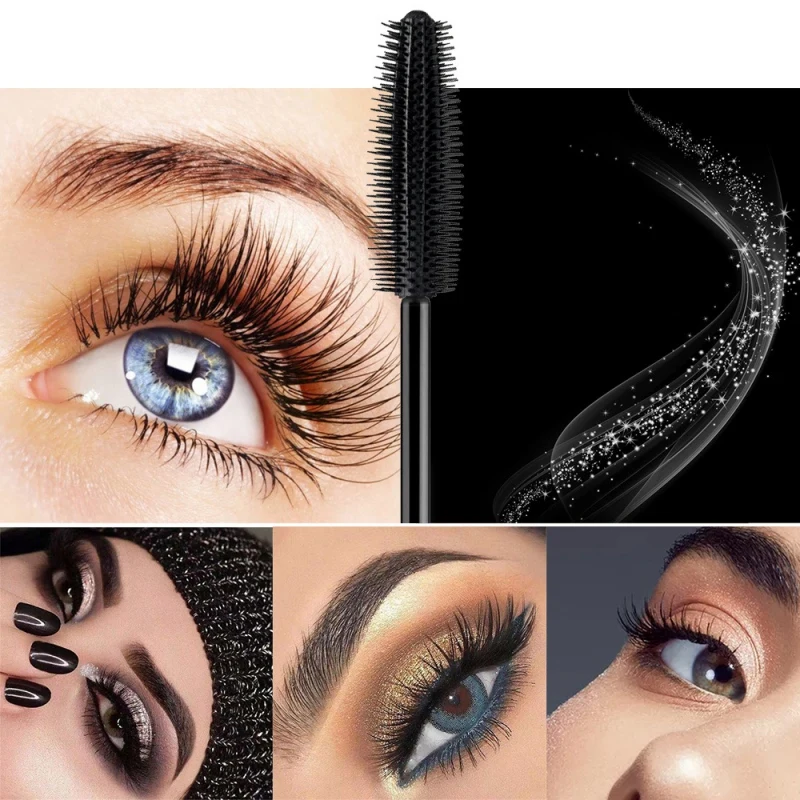 Máscara de cabeza de silicona 4D impermeable a prueba de manchas rizador de larga duración ...