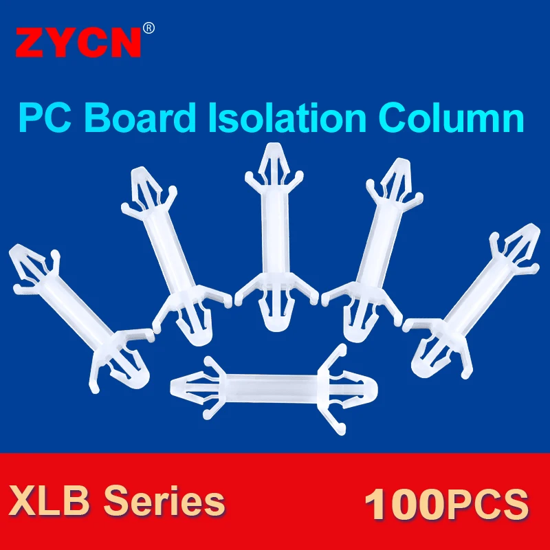 100PCS XLB Type Nylon PC Board Isolation Column Circuit Bracket Pcb ...