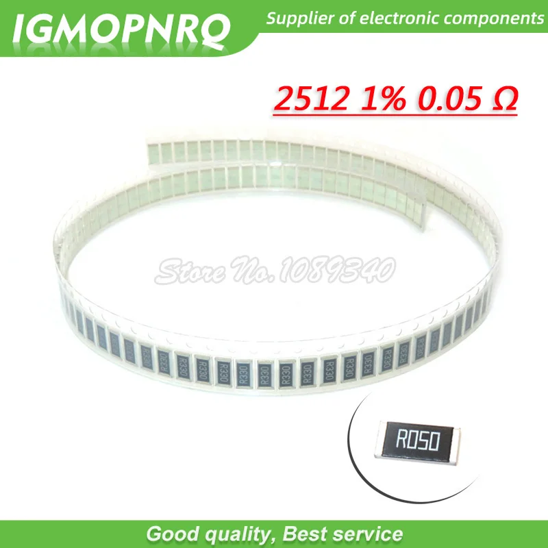 50PCS 2512 SMD Widerstand 1% 1W 0.05R 0,05 ohm 50mR R050 IGMOPNRQ ...