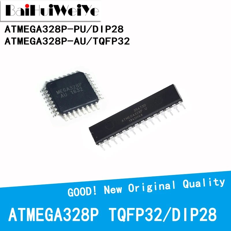 ATMEGA328 ATMEGA328P-AU TQFP32 ATMEGA328P-PU DIP28 AVR 32K ATMEGA328P ...