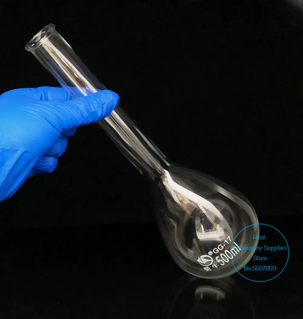 1PC Lab 50ml to 1000ml kjeldner flask high borosilicate glass nitrogen ...