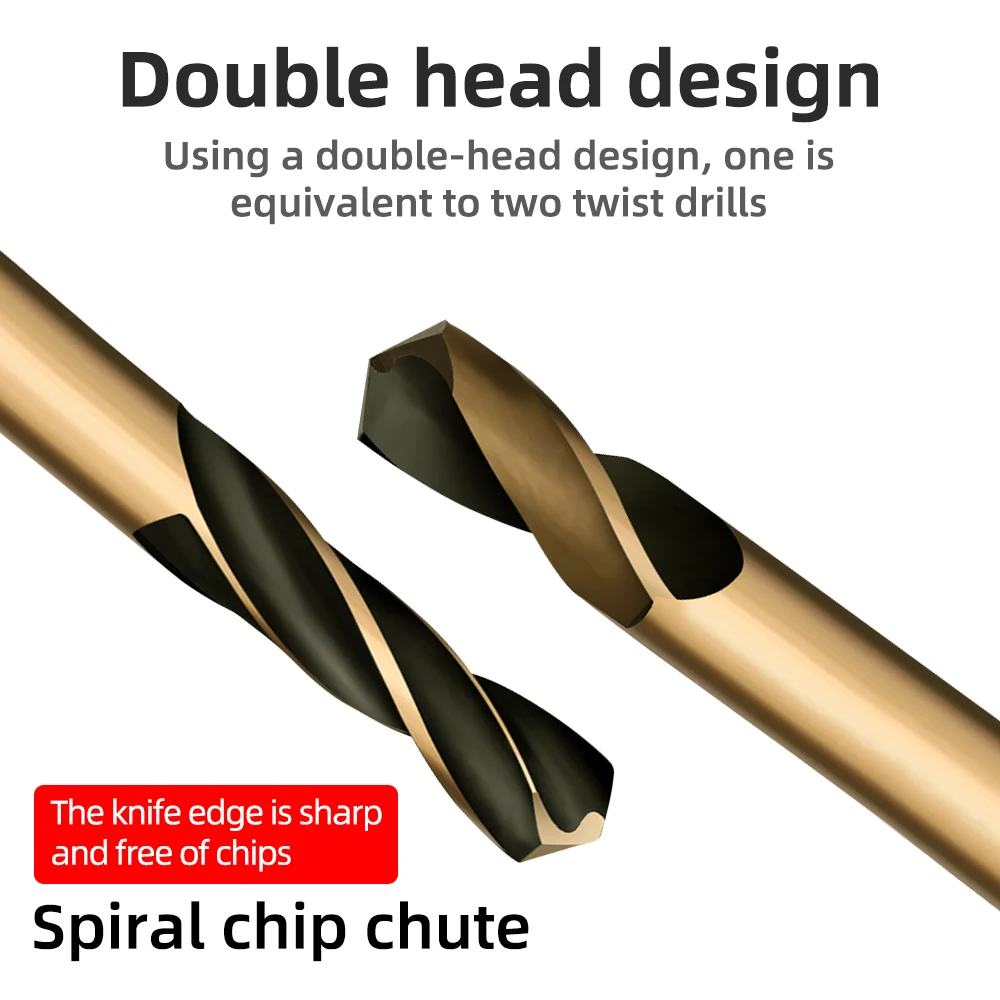 Double Twist Auger Bit