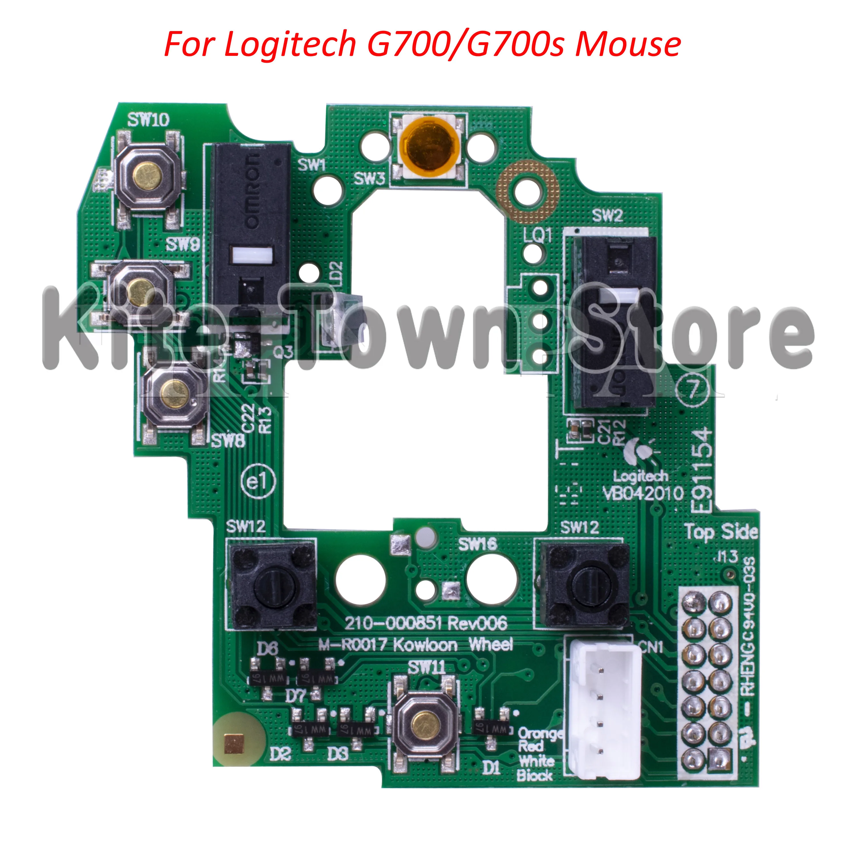 New Mouse Switch Button Board Upper Motherboard Key Board for Logitech ...