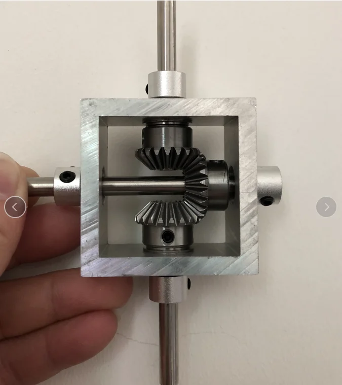 Tool Parts 90 Degree Right Angle Transmission Reversing Gearbox Small ...