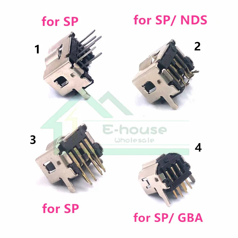 For Gba Sp New Female Connector Pair Wire Interface For Gba 2 Player ...
