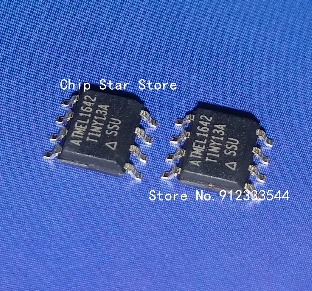 2-50pcs-ATTINY13A-SSU-ATTINY13A-SOP8-8Bit-Microcontrollers-MCU-100-New ...