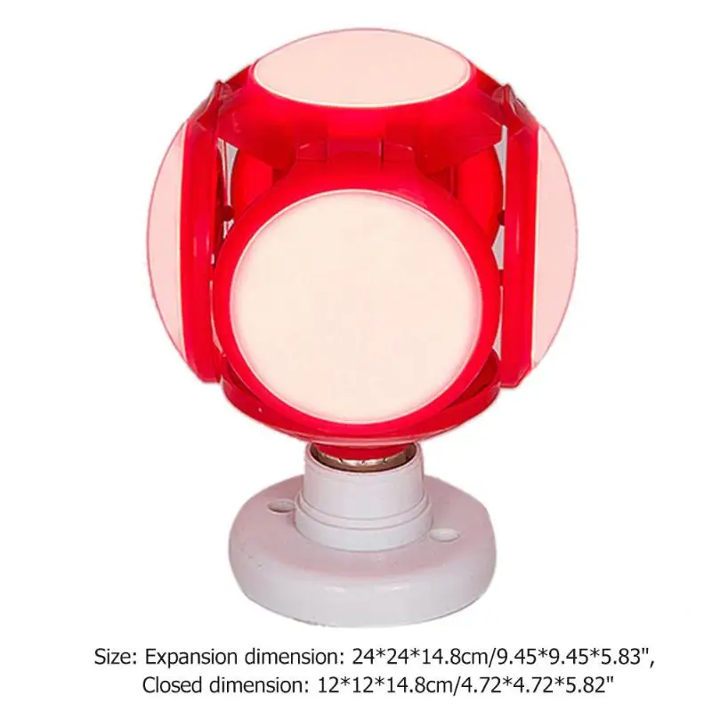 Deformable 120LED UFO Football Lamp Low Power Consumption Super ...