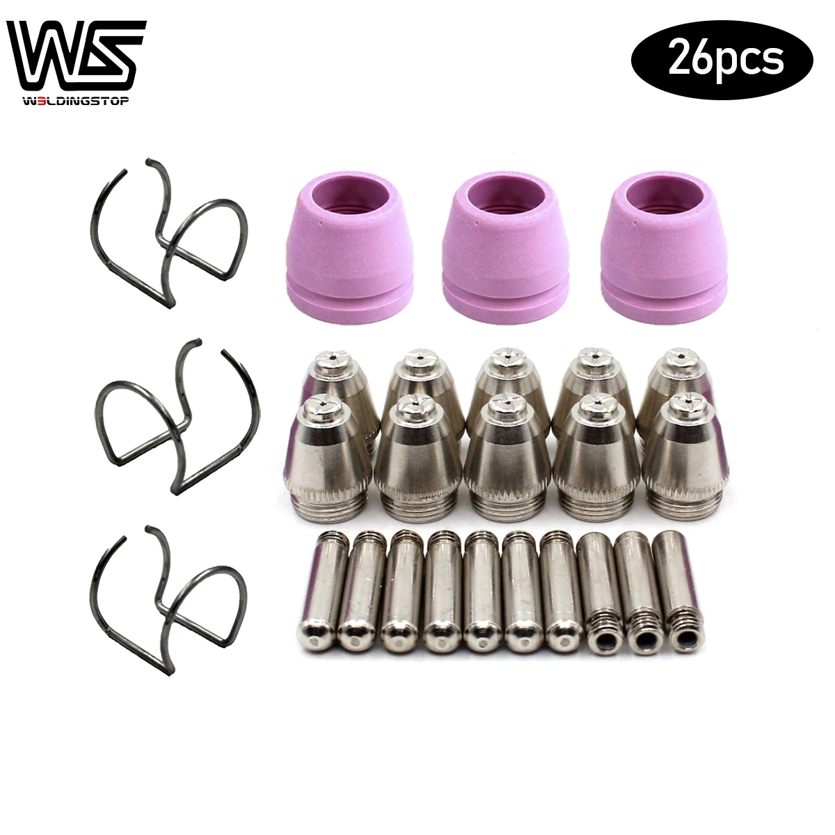 SG 55 AG 60 WSD60 WSD60P Plasma Cutting Torch Electrode Nozzle Tips ...