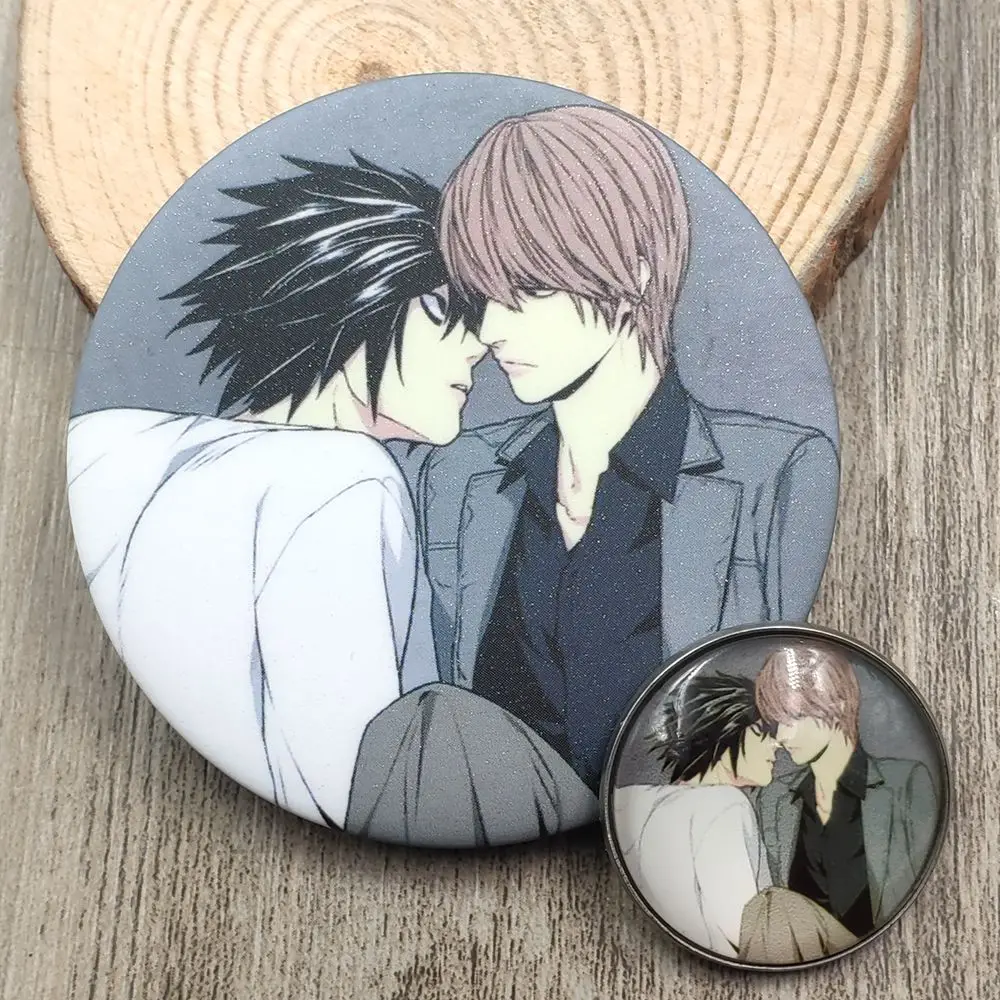 Death Note Light And L Kiss