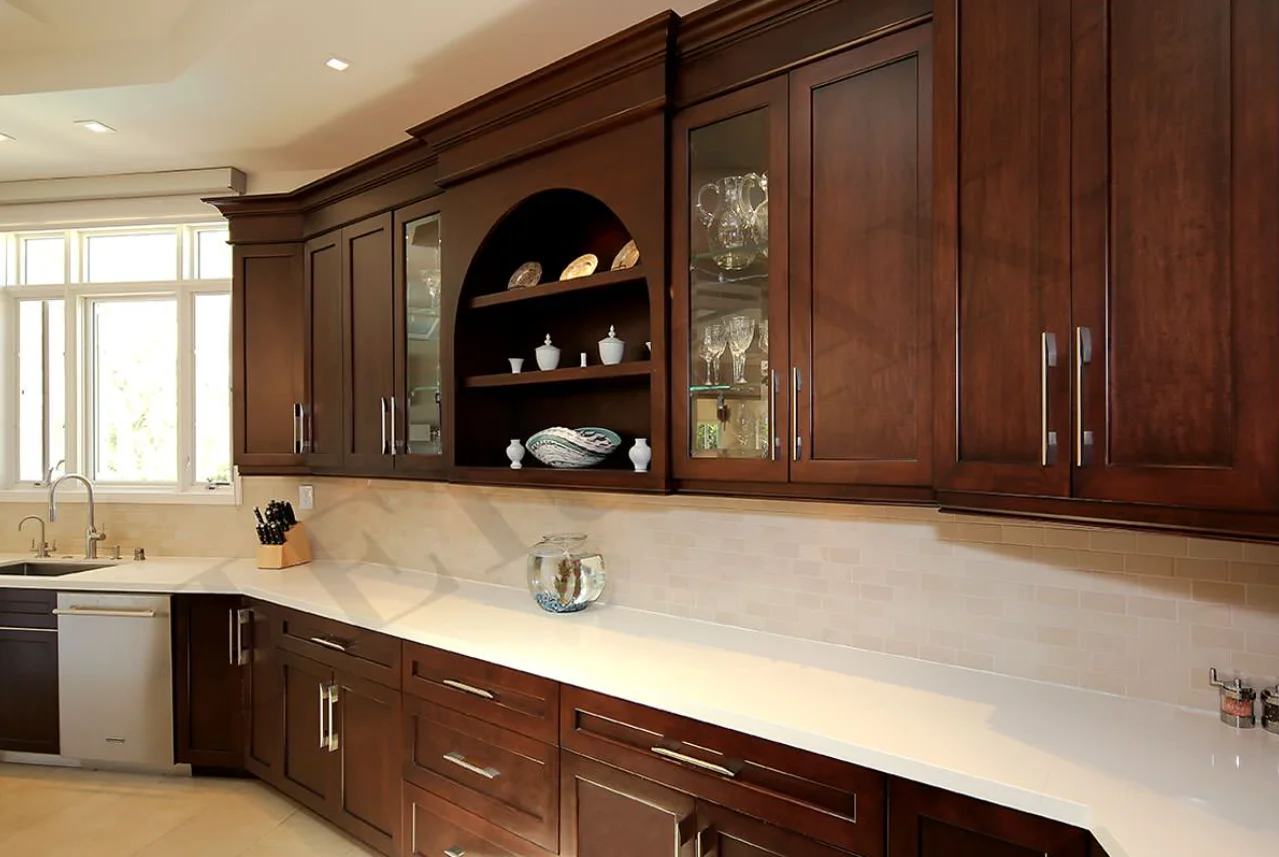 Solid Cherry Kitchen Cabinets