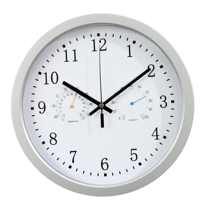 12Inch-Clock-Automatic-Time-Adjustment-Scanning-Radio-Controlled-Clock ...