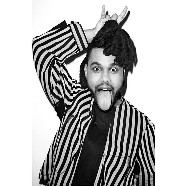 The Weeknd Black And White Photography