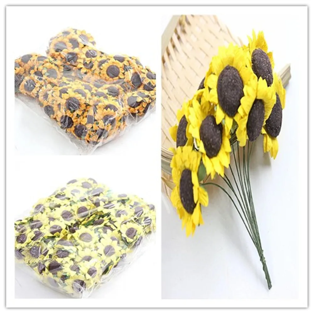 Sunflower Mini Wreath Home Décor Wreaths etna.com.pe